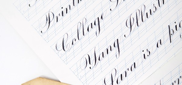 ENGROSSERS SCRIPT西洋書法-銅版體入門班(下午班) - MOCalendar