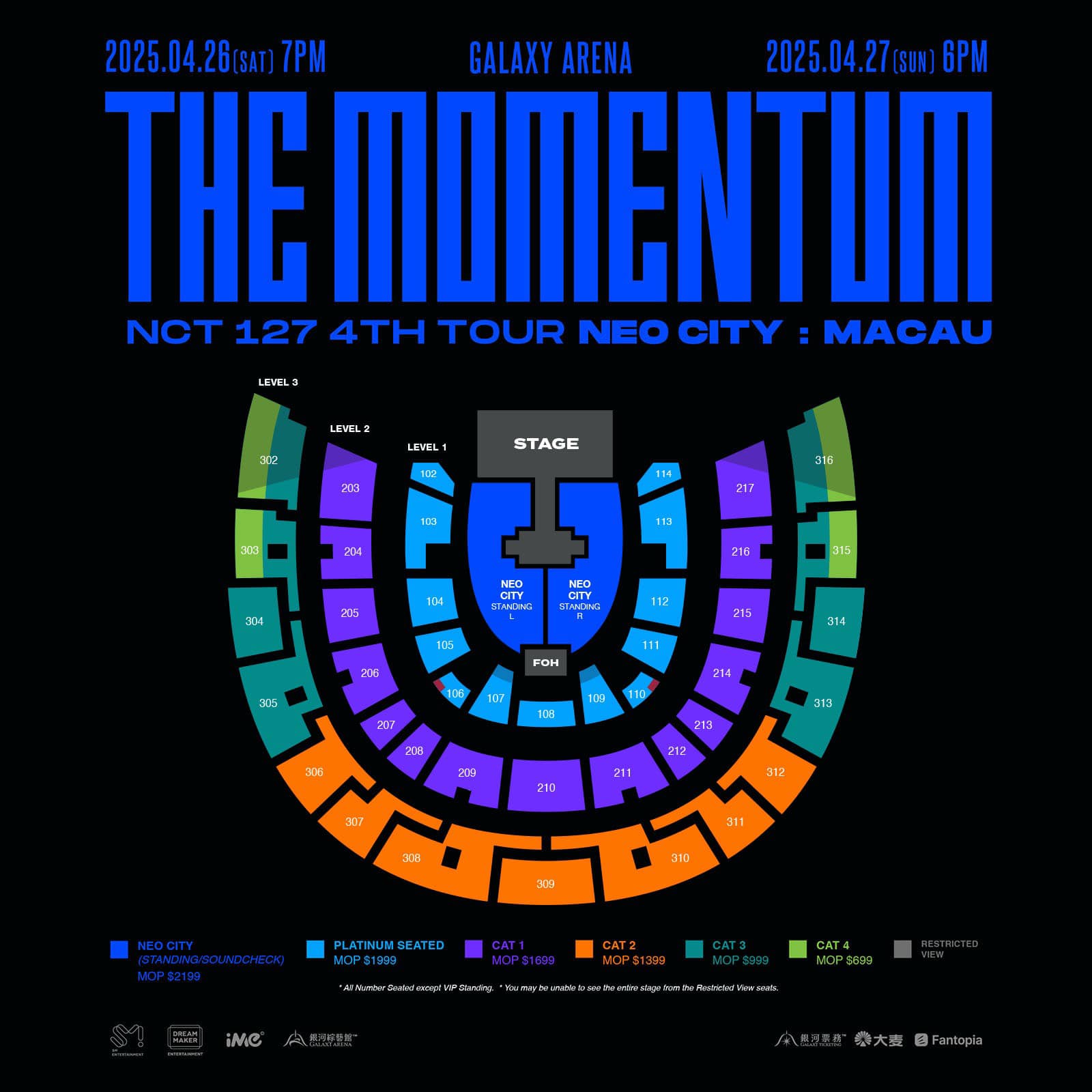 NCT 127 4TH TOUR 'NEO CITY : MACAU - THE MOMENTUM' - MOCalendar